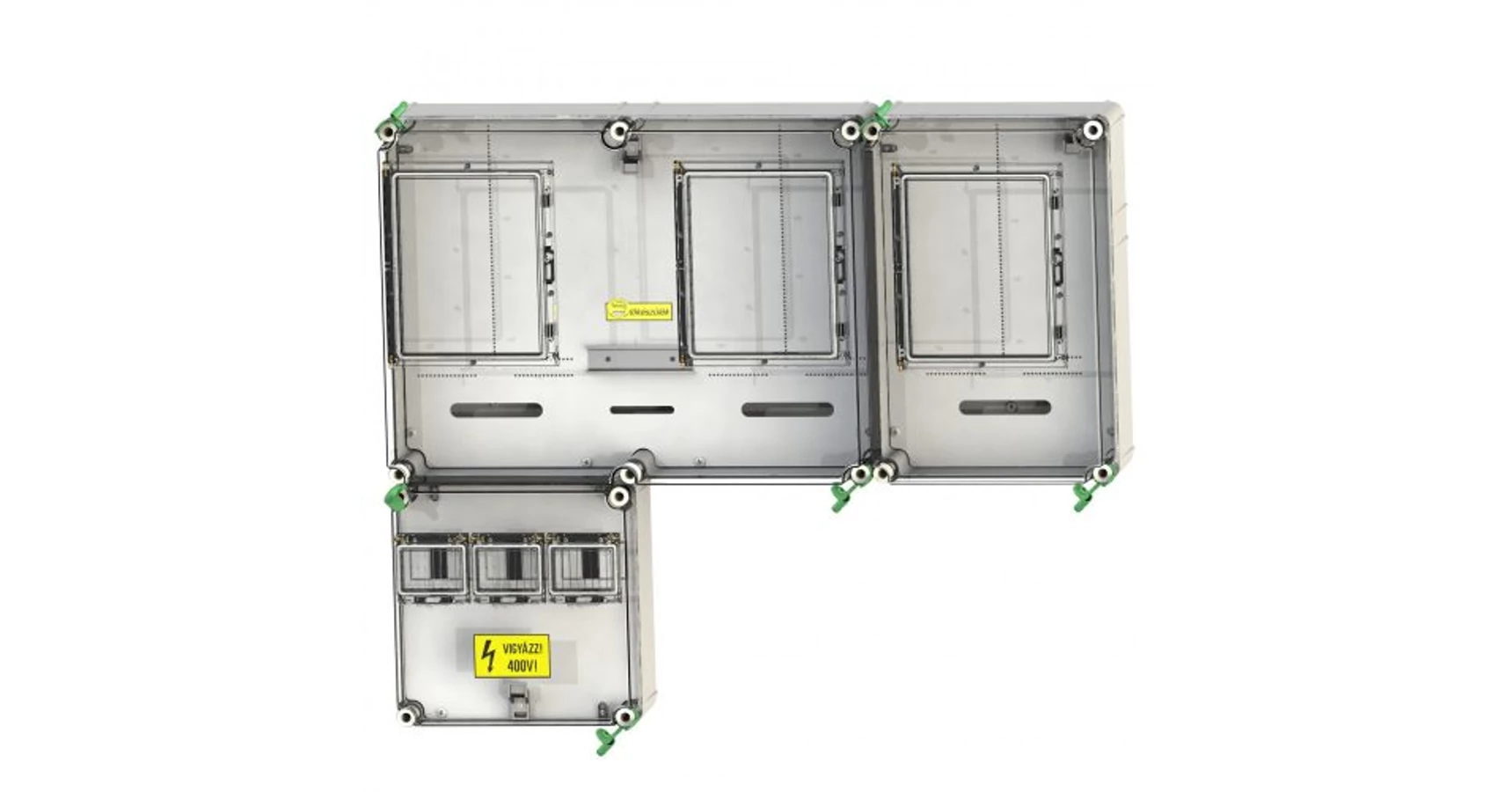 CSATÁRI PLAST PVT 7590 Á-V-H Fm-SZ Felületre szerelhető direkt mérőhely ...