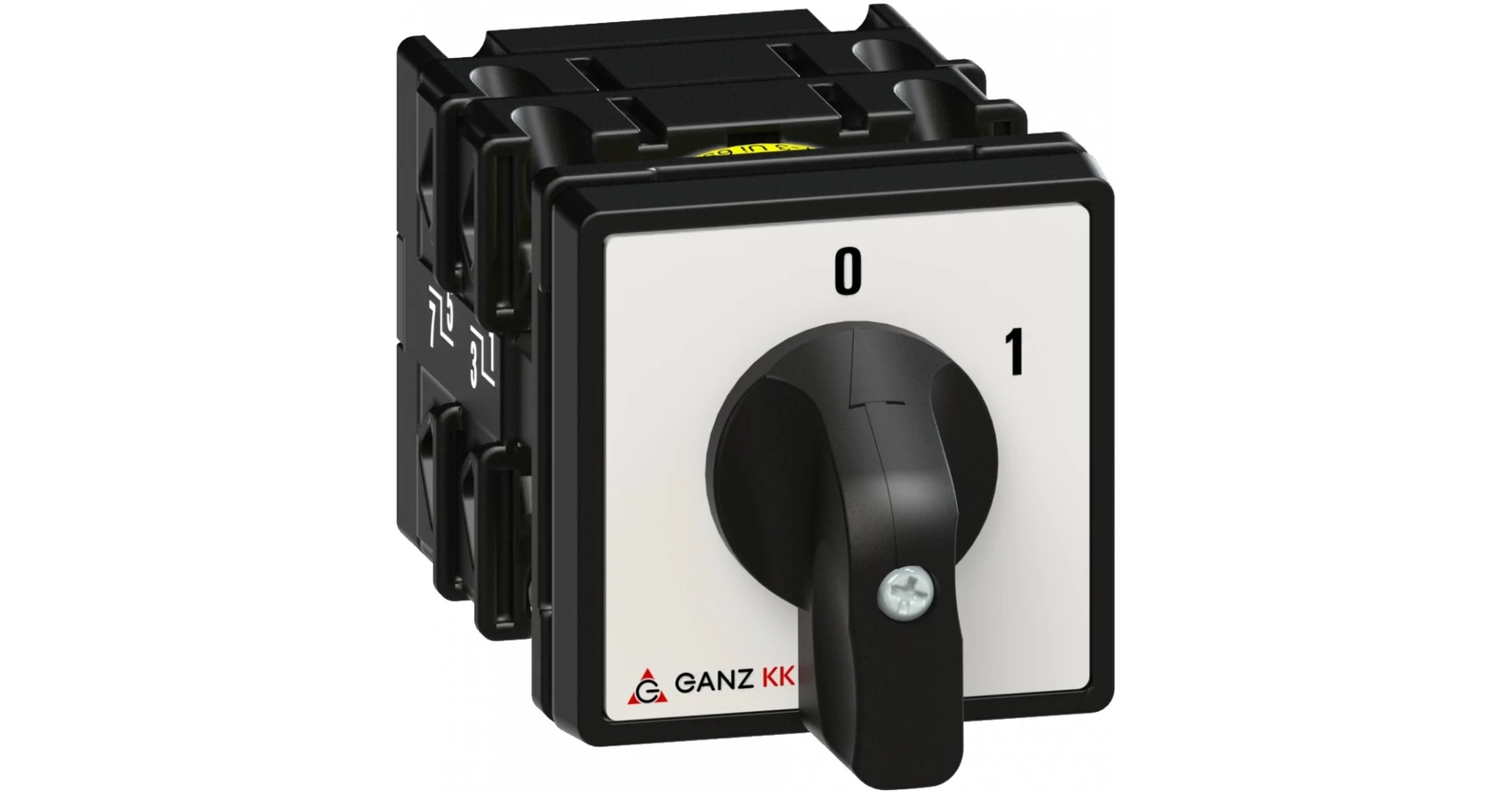 GANZ KK0-20-6002 KI-BE kapcsoló / nyitott / 3P / 20A / 60° (1AC6002AA00M20)