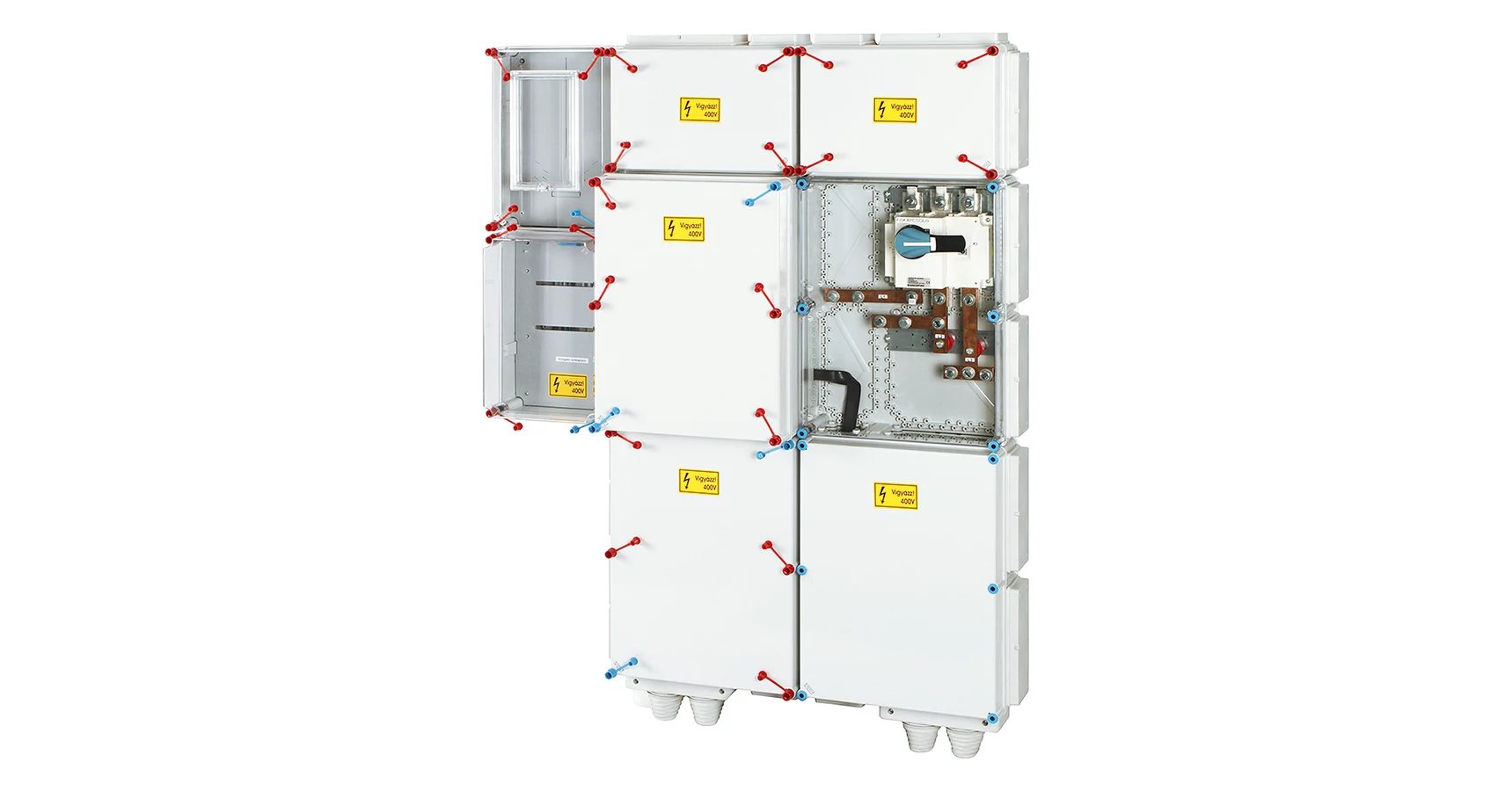 HENSEL HÁFM500B-U Áramváltós mérőhely 500A-ig (1091604)