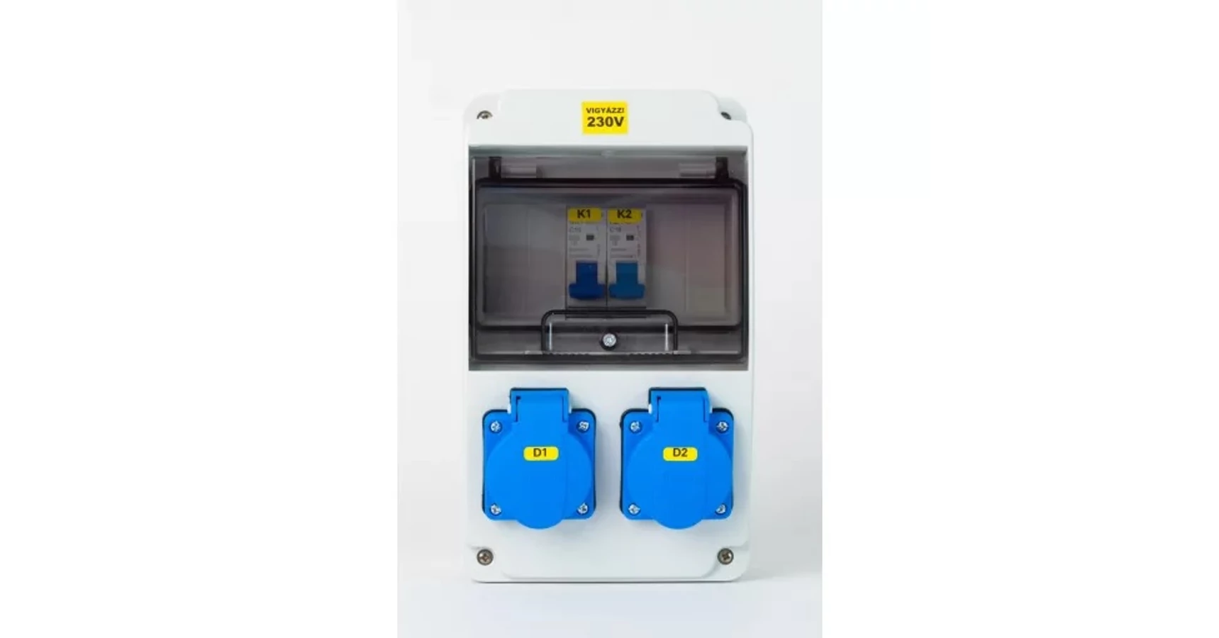 TP ELECTRIC Szerelt ipari doboz installációval, 130x220mm, 2x(2P+F ...