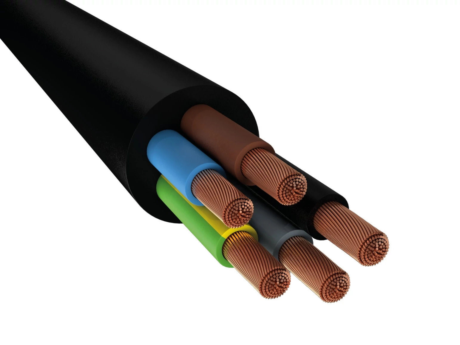 H07RN-F 5G 35 mm2 (5x35), (0,6/1kV) Gumikábel mechanikai igénybevételre (20219970)